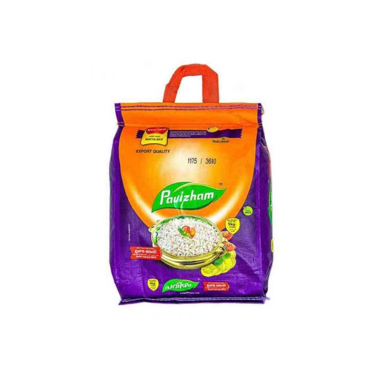 Pavizham Matta Rice Long Grain 5Kg – SARAN ENTERPRISE