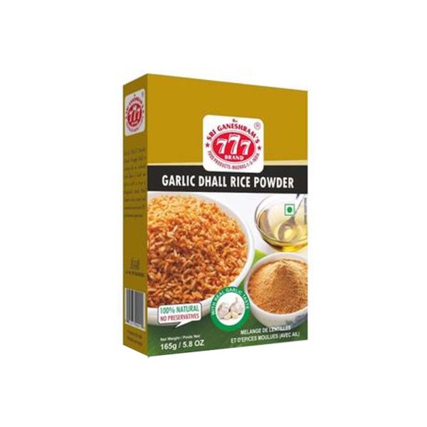 777 Garlic Dhall Rice Powder 165g – SARAN ENTERPRISE
